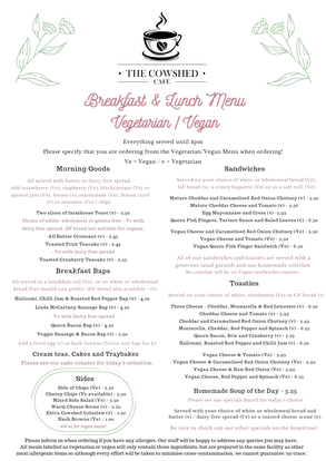 The Cowshed Coffee Shop - 01564 792979 - Yew Tree Farm Shopping Village ...